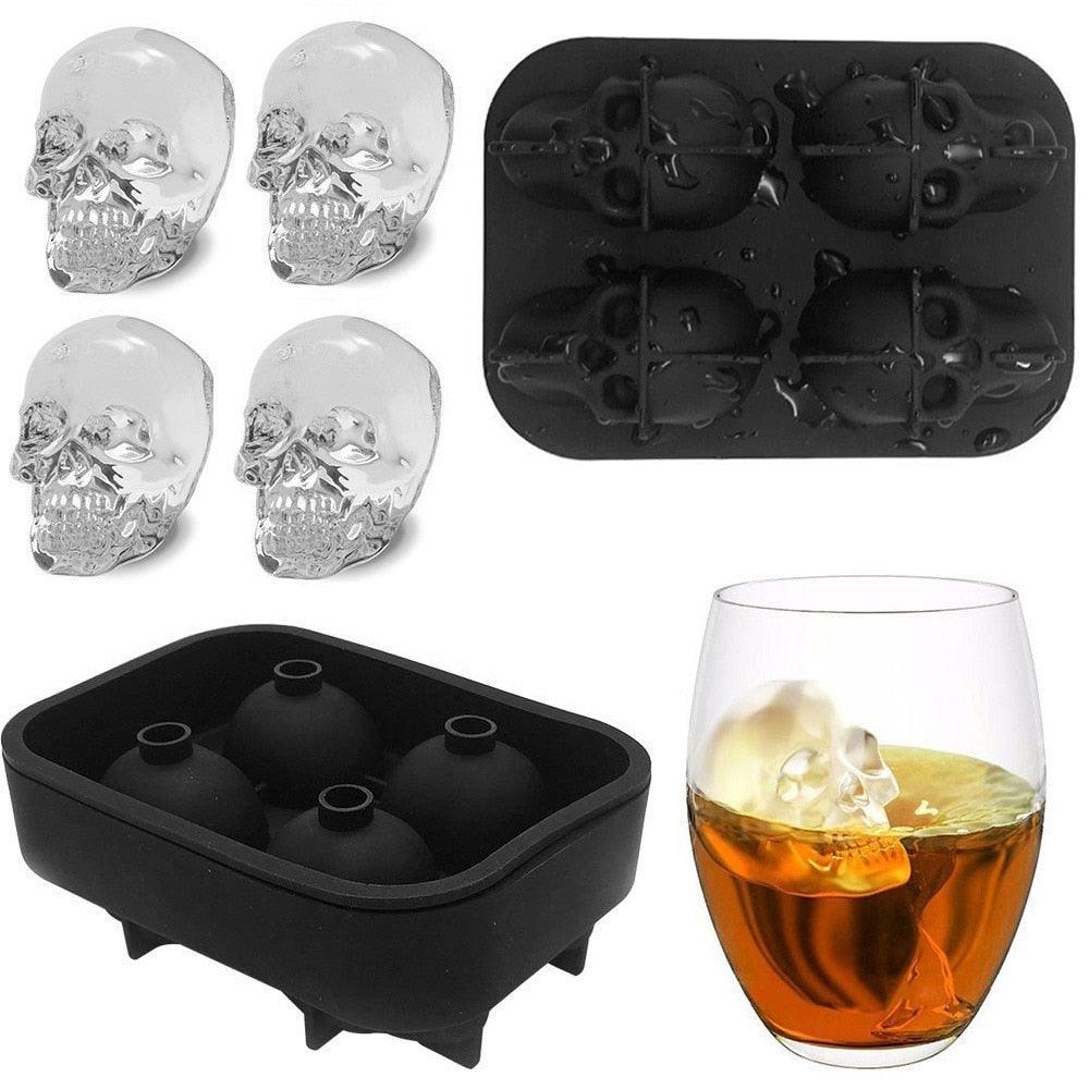 Skull Ice Cube Mold