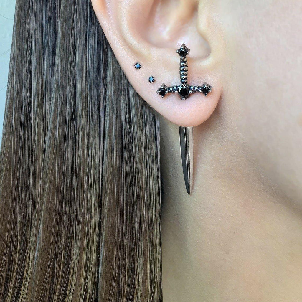 Sword Dagger Earrings