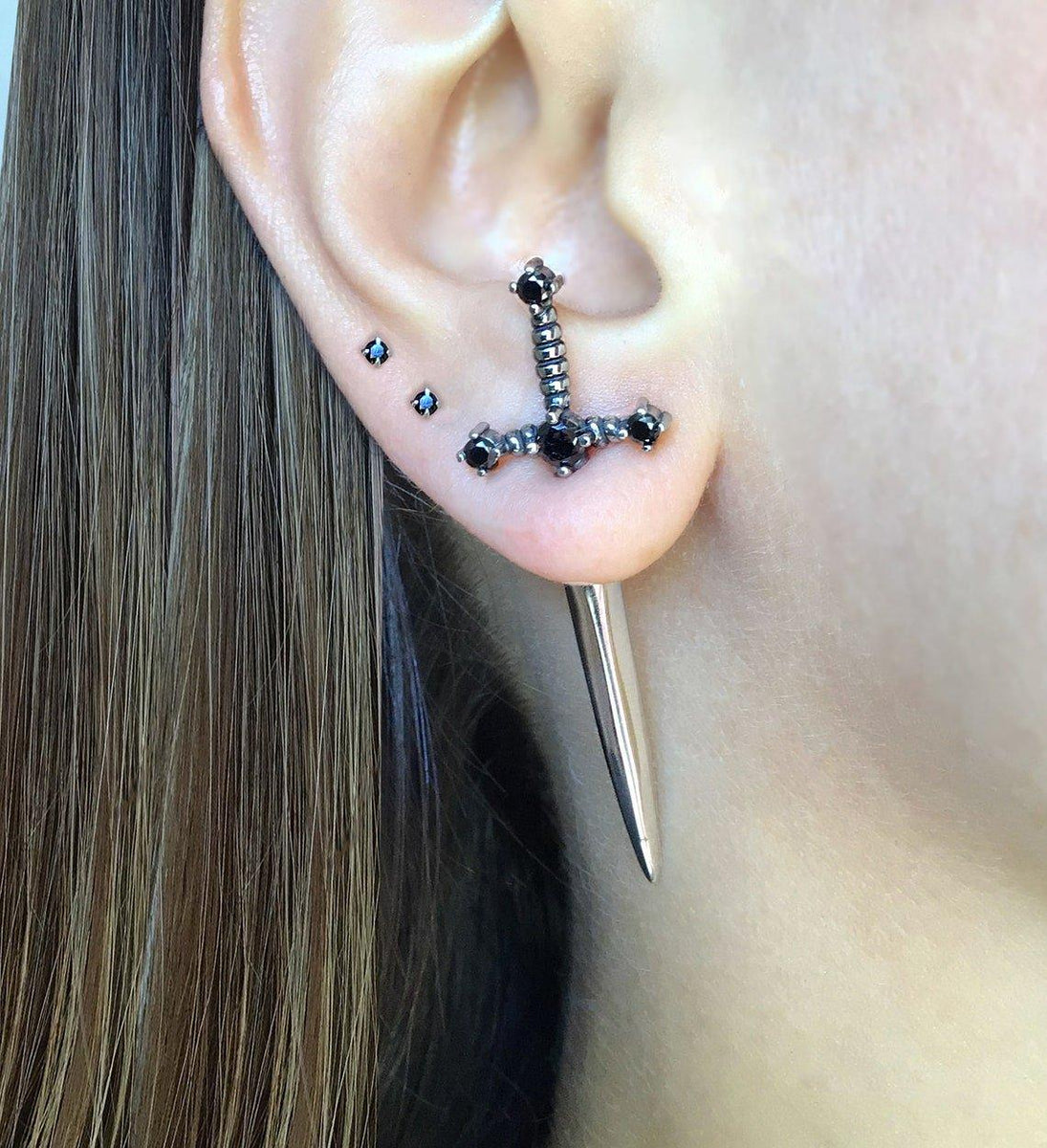 Sword Dagger Earrings