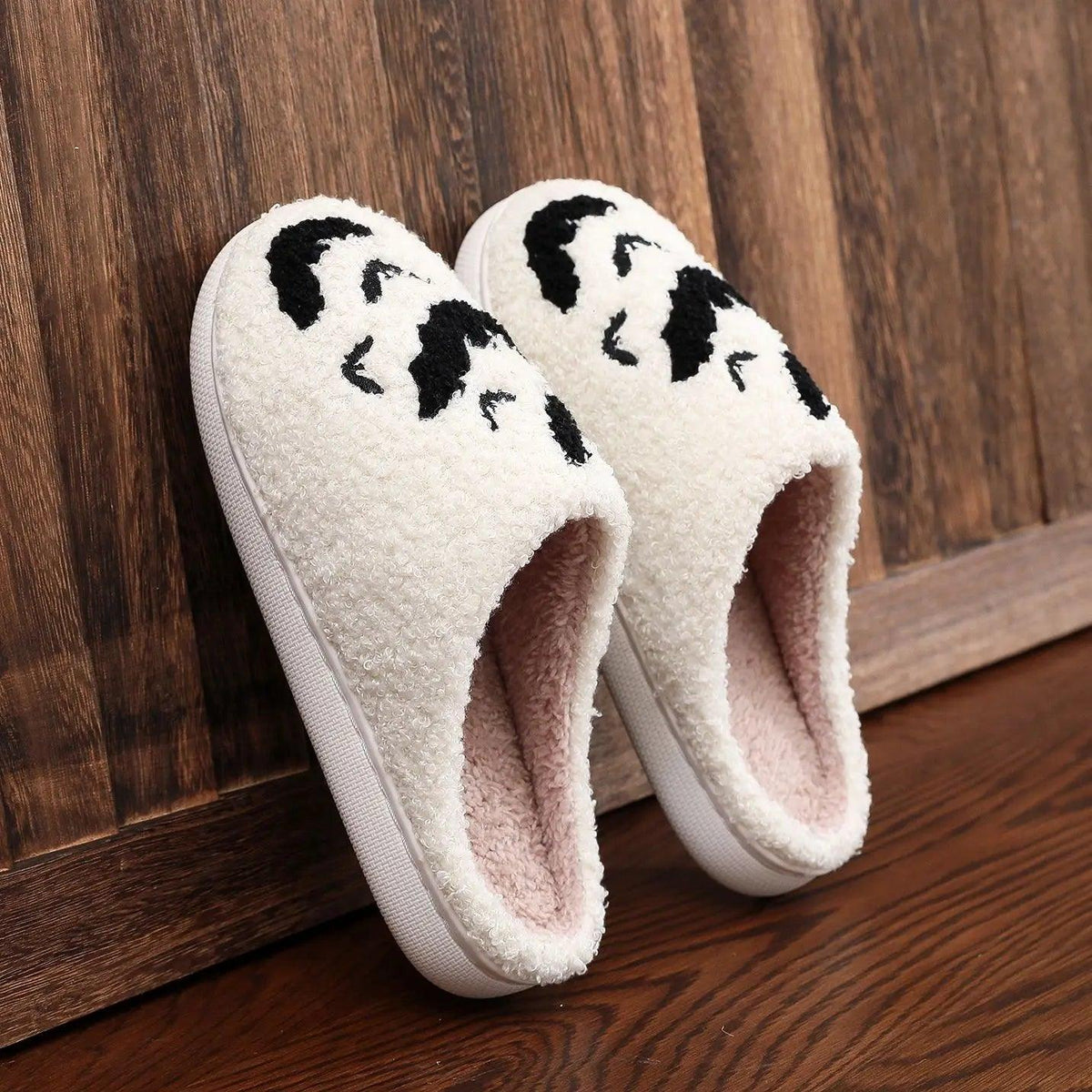 Ultra Cozy Halloween bat Cotton Slippers