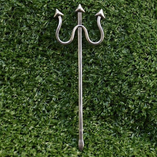 Vintage Hair Pins Crescent Moon Snake Sword Skull Witch